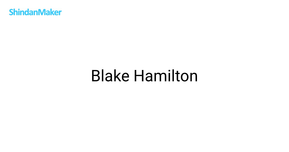 Blake Hamilton