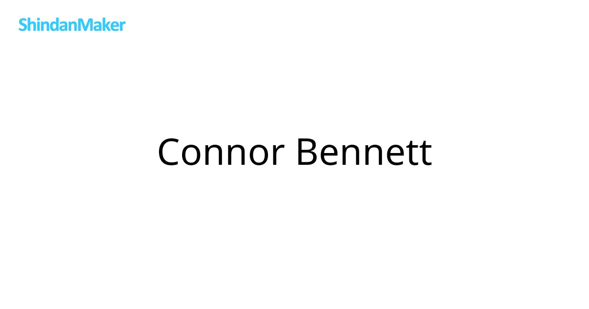 Connor Bennett