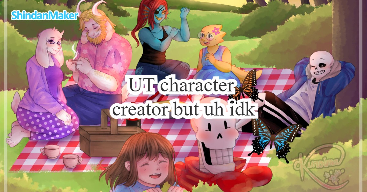 UT character creator but uh idk