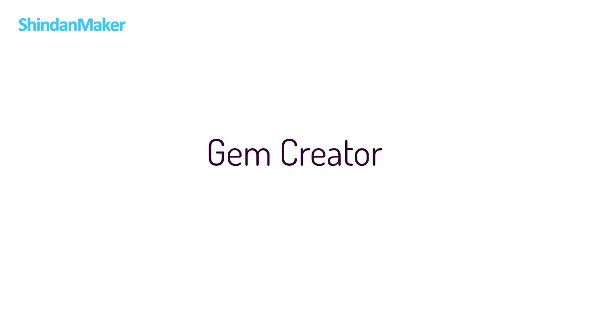 Gem Creator