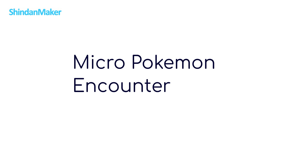 Micro Pokemon Snap
