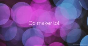 Random OC Generator!