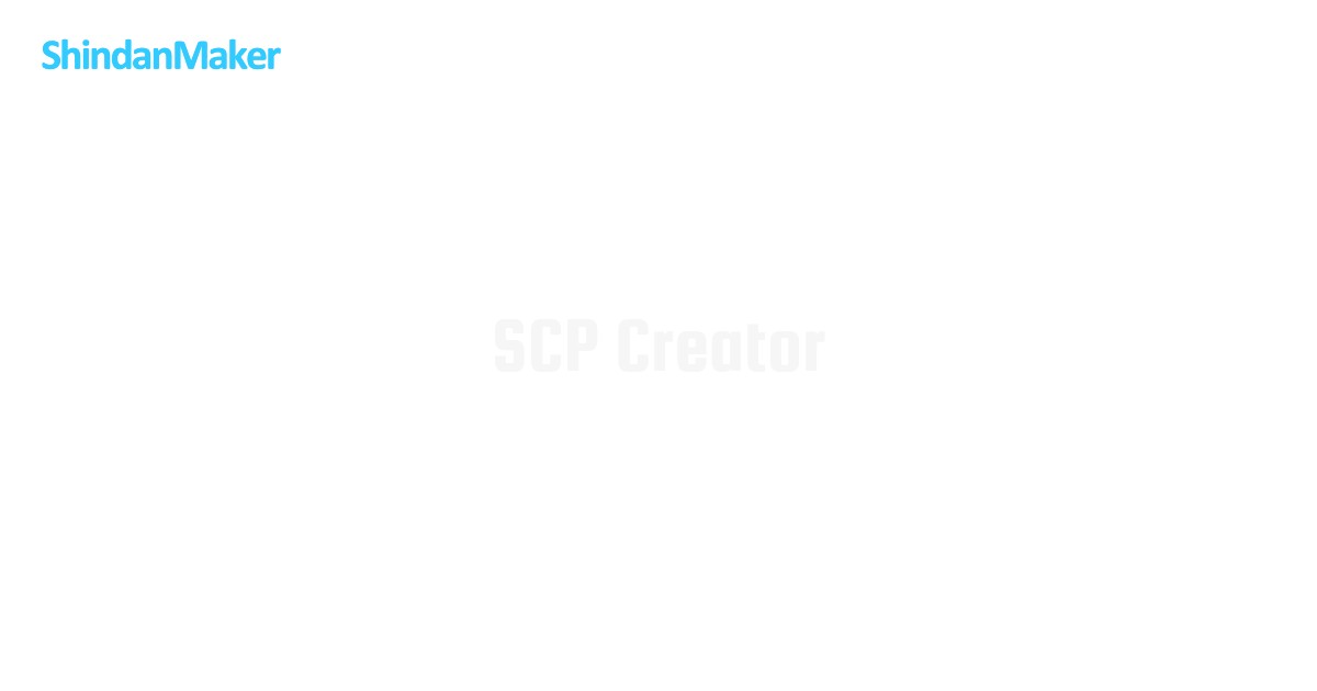 SCP Creator