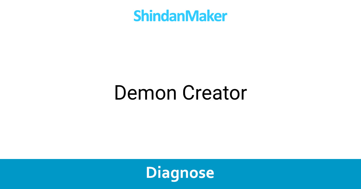 Demon Creator