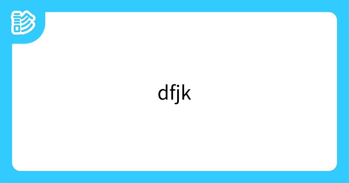 dfjk