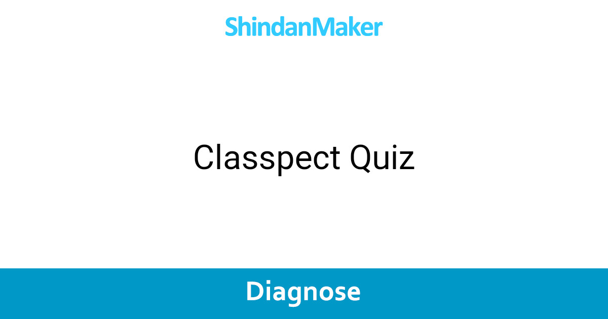 Classpect Quiz