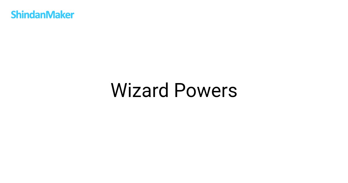 Wizard Powers