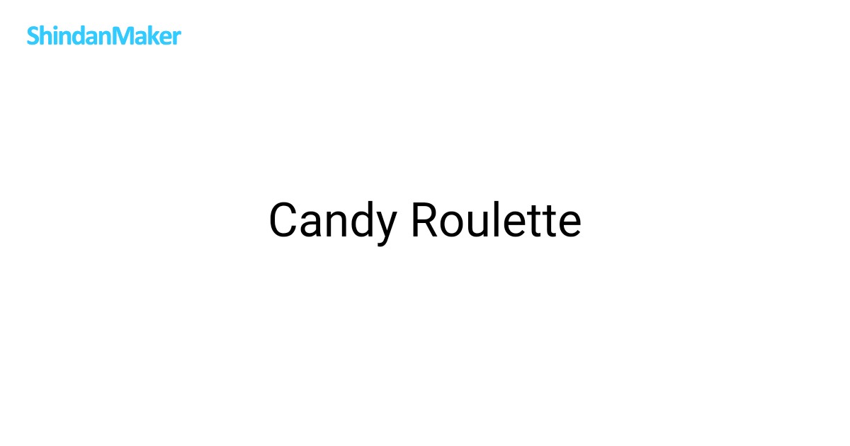 Candy Roulette