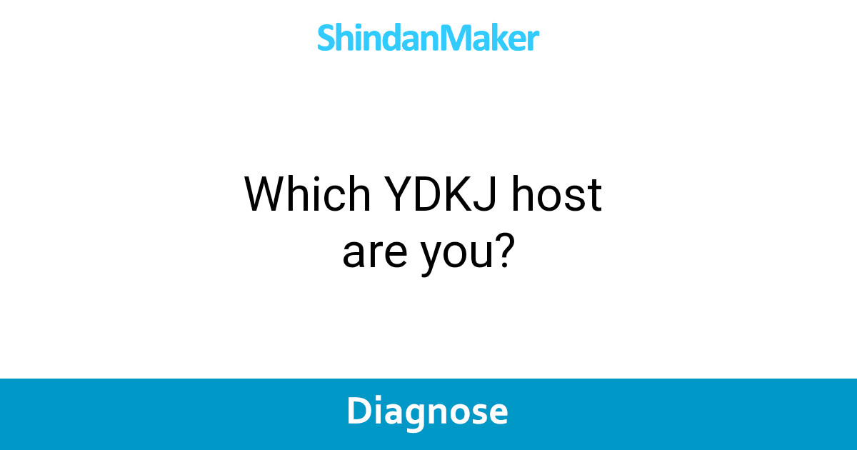 Which YDKJ host are you?